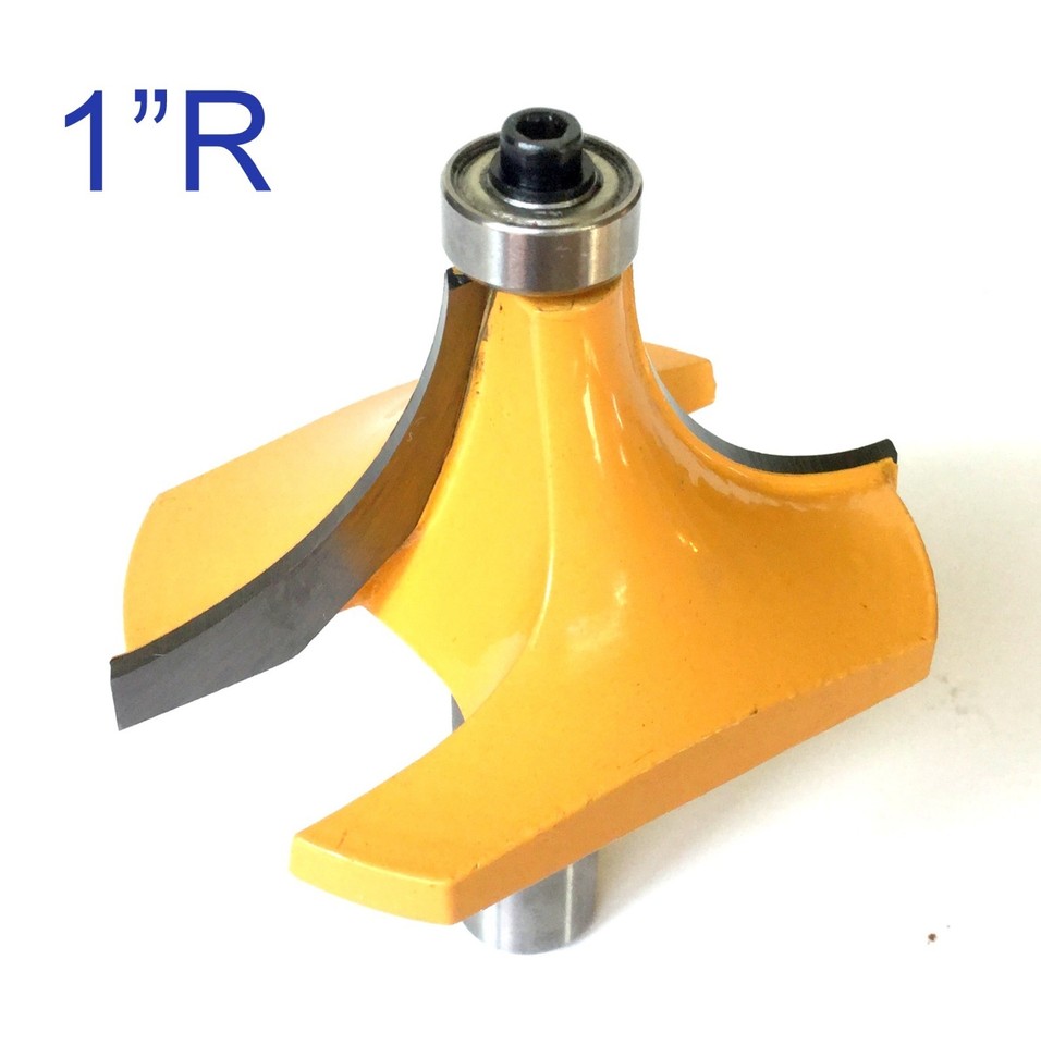1pc 1/2" Shank 1" Radius Round Over Router Bit S | eBay