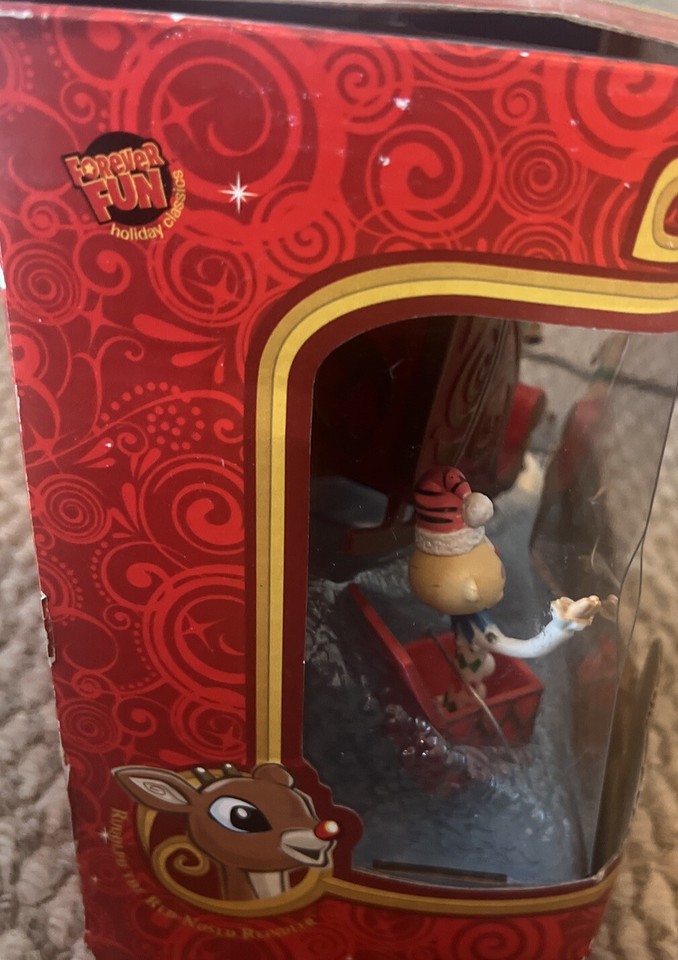 Rudolph The Red Nose Reindeer MISFIT ISLAND FIGURINE SET CHRISTMAS NIB ...
