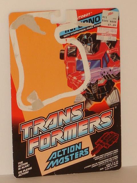 G1 TRANSFORMER AUTOBOT ACTION MASTER INFERNO CARDBACK LOT # 1 | eBay