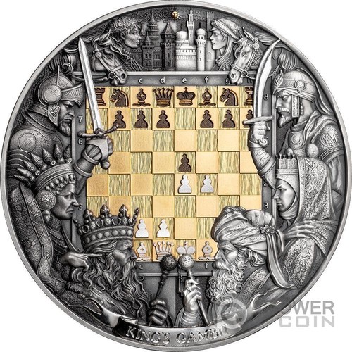 KING GAMBIT Chess Battle 3 Oz Monnaie Argent 7$ Niue 2025 | eBay