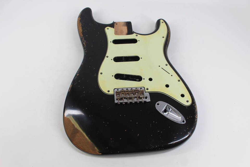 MJT Official Custom Vintage Aged Nitro Guitar Body Mark Jenny VTS Alder ...