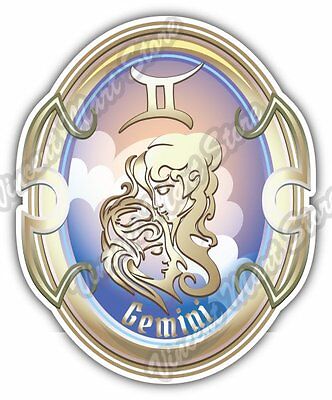 Gemini Zodiac Sign Horoscope Astrology Car Bumper Vinyl Sticker Decal 4 ...