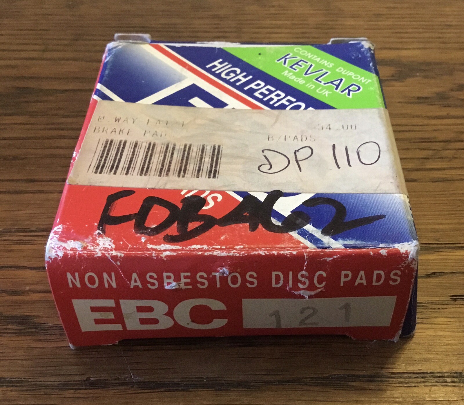 FA121 EBC Brake Pad Set | eBay Australia