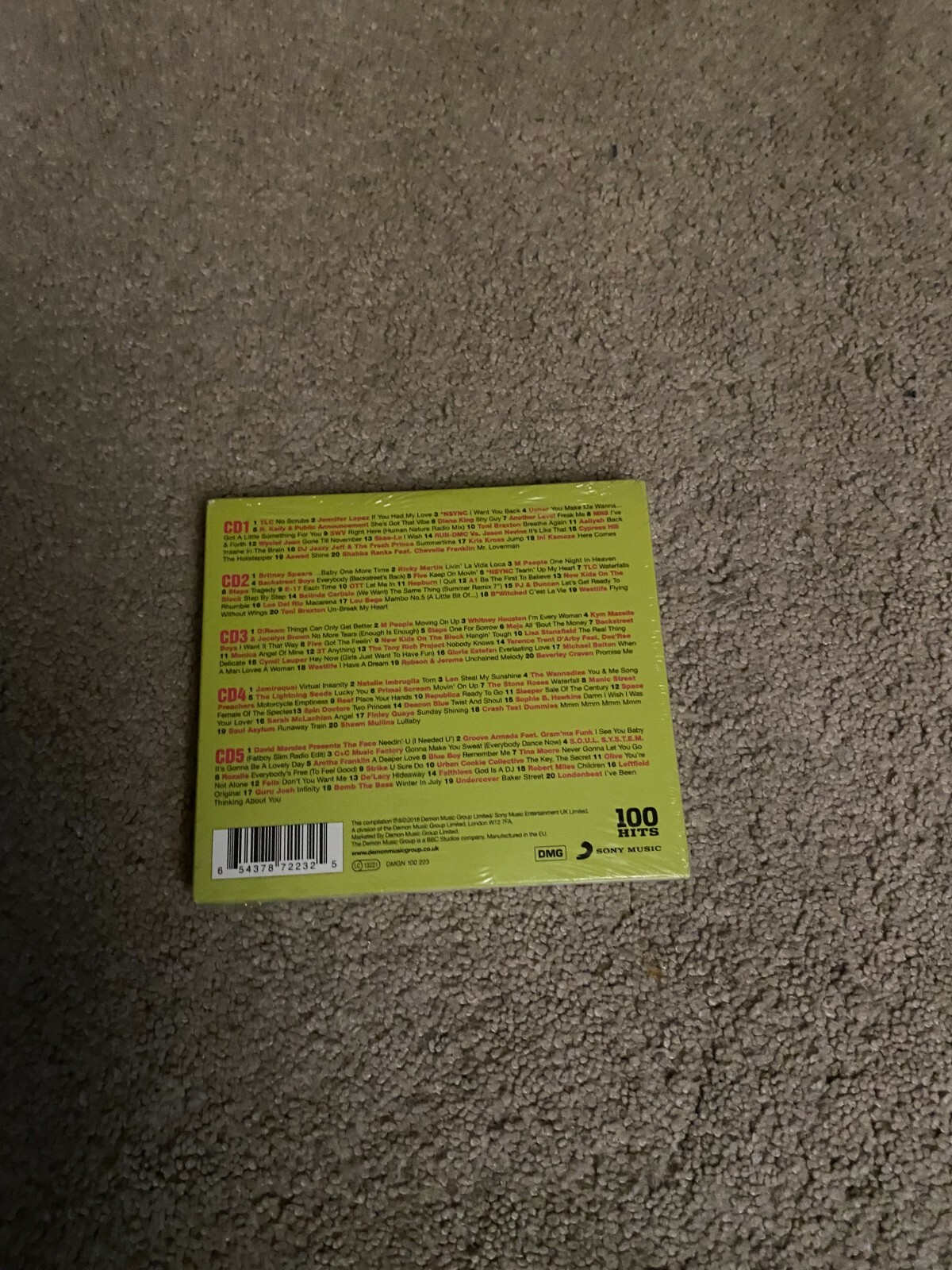 100 HITS THE BEST NINETIES ALBUM CD NEW 5 CD SET 654378722325 | eBay UK