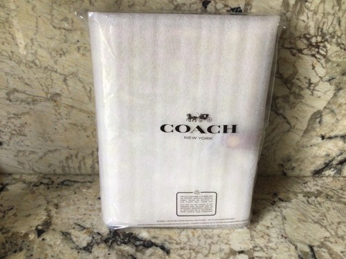NWT Coach Notebook In Signature Canvas Floral Purple Iris | eBay
