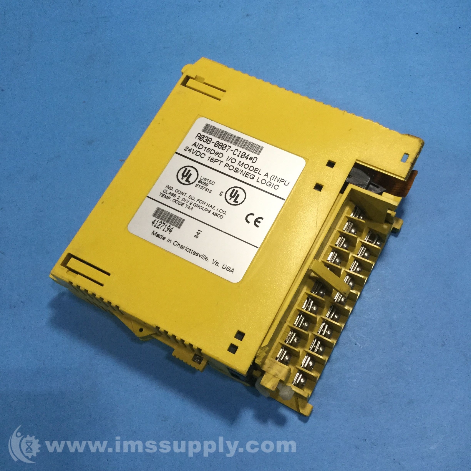 Fanuc A03B-0807-C104#D Input Module 6081 | eBay