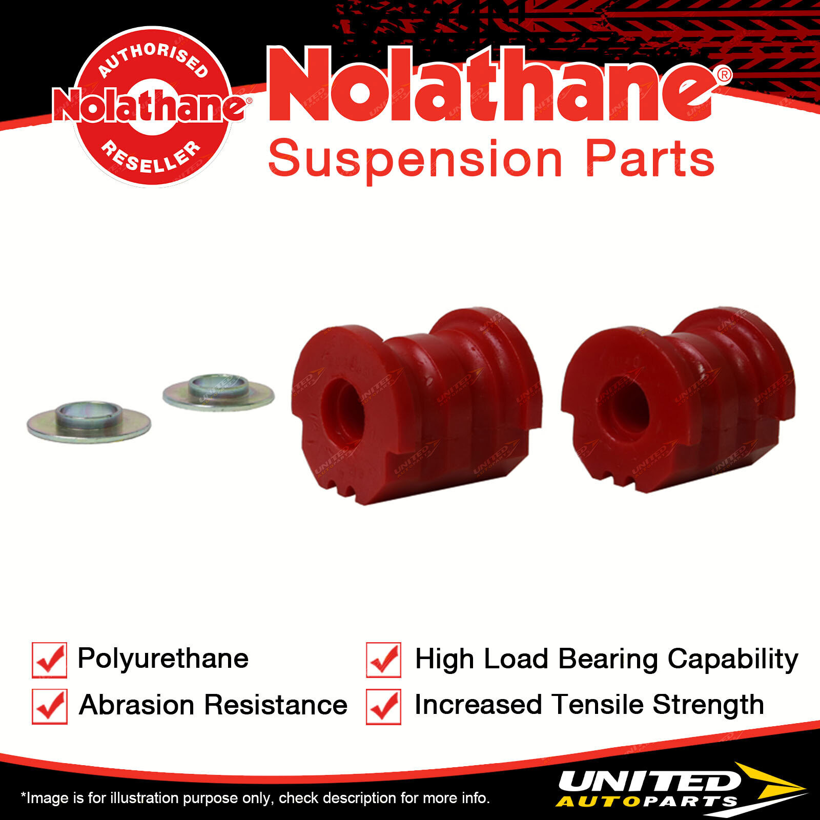 Nolathane Bush Front Control arm lower inner rear bushing 45245 Premium ...