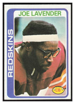 1978 Topps #256 Joe Lavender - Washington Redskins | eBay