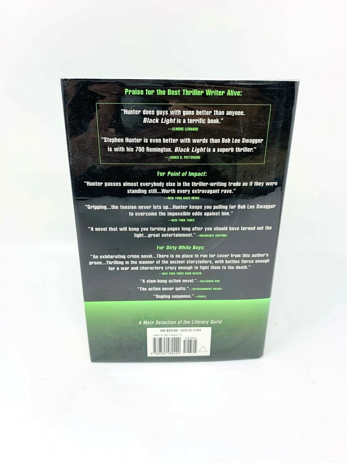 Black Light - First Edition Signed by Stephen Hunter Hardcover Dust ...