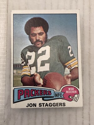 1975 TOPPS JON STAGGERS #93 GREEN BAY PACKERS FOOTBALL CARD | eBay