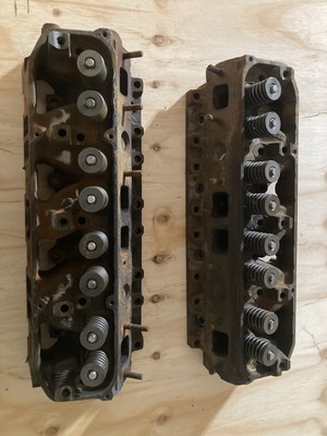 OEM Original Big Block Mopar 452 Cylinder Heads Chrysler Dodge Plymouth ...