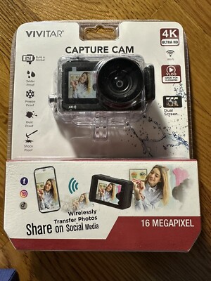 Vivitar Capture Cam With Electronic Image Stabilizer 4K Ultra HD 16MP ...