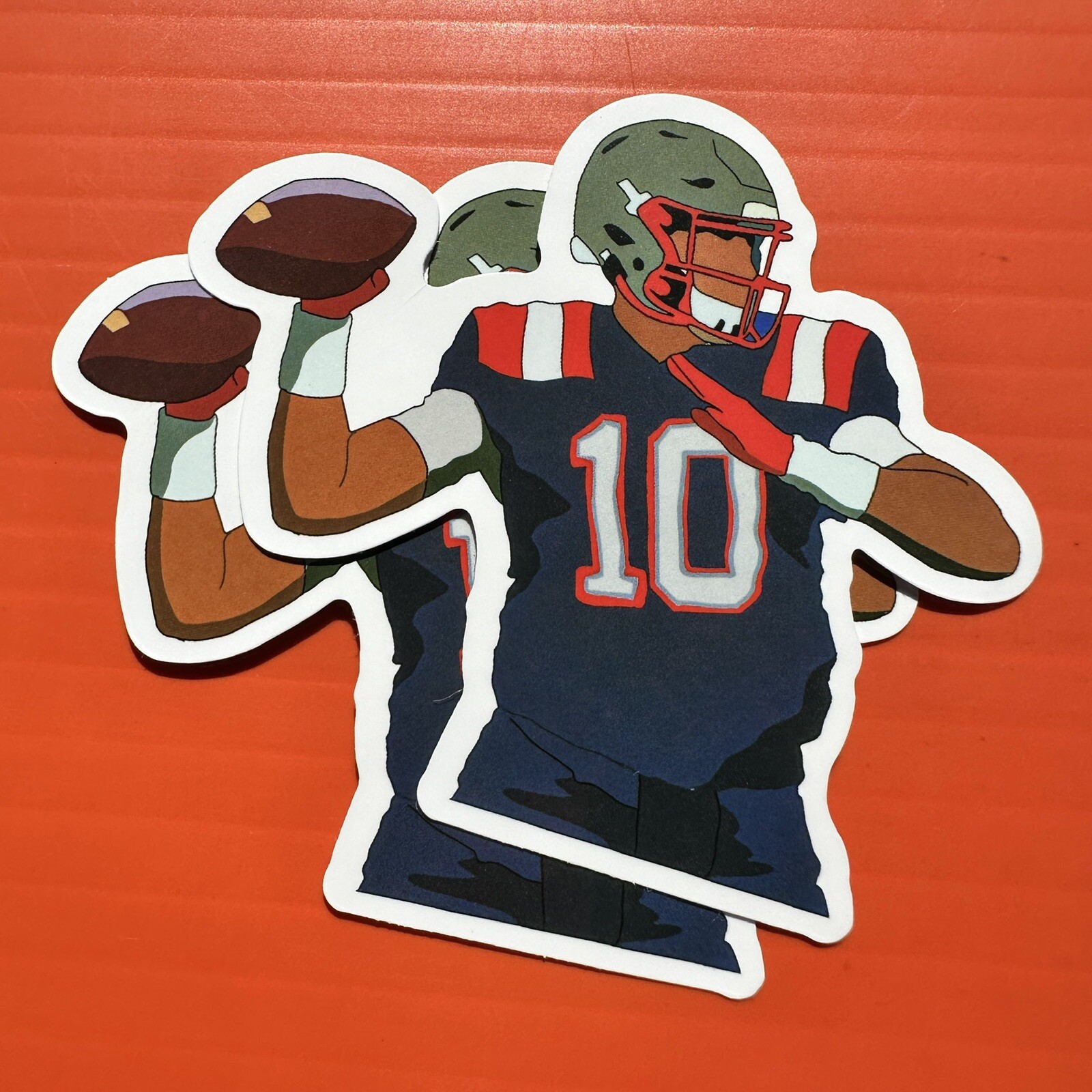 MAC JONES Sticker New England Patriots Sticker NFL Sticker Football ...