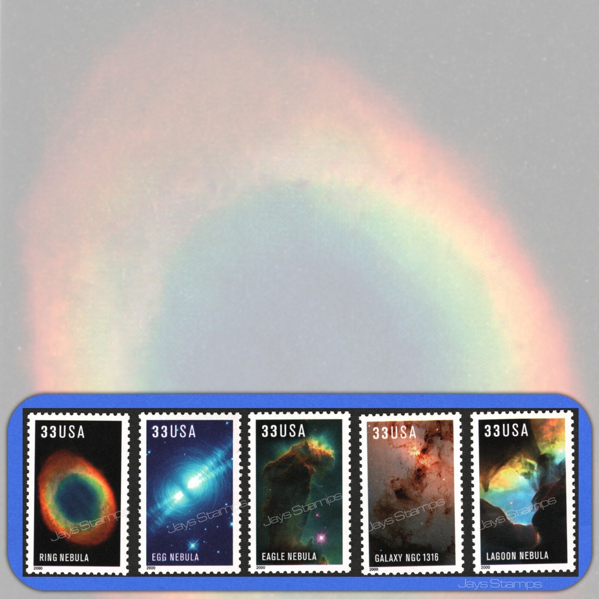 Edwin Powell Hubble Postage Stamp