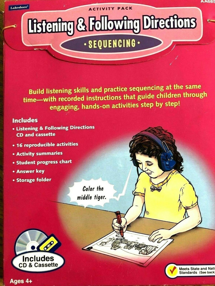 Color By Listening A Following Directions Activity By 3 Quick