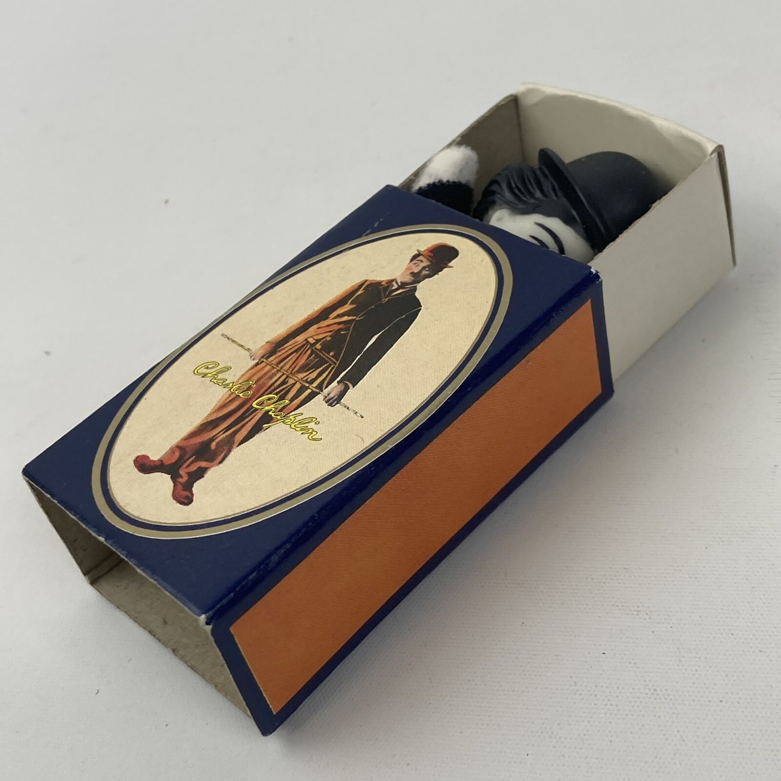 VTG Shackman Mini Charlie Chaplin XMAS Ornament Matchbox Bean Baby Doll ...