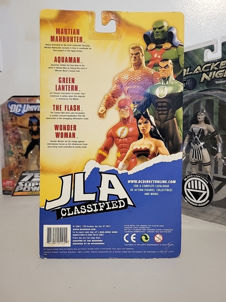 DC DIRECT JLA CLASSIFIED WONDER WOMAN ACTION FIGURE STT-41 | eBay