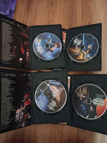 Star Wars Trilogy IV, V, VI DVD Box Set Widescreen Digitally Mastered ...