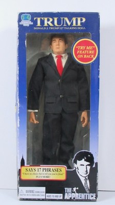 Donald J. Trump 12″ Talking Doll The Apprentice 2004 Box Worn Unopened ...