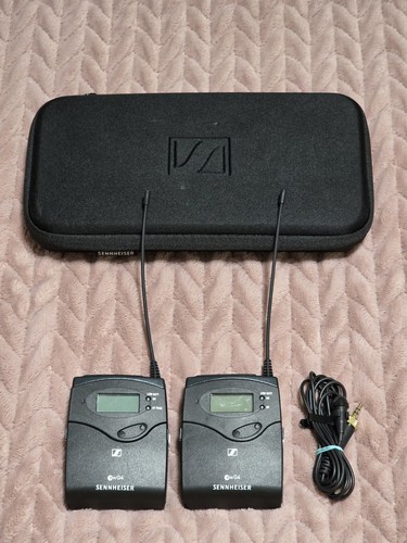 Sennheiser SK 100 G4 Bodypack Transmitter & EK 100 G4 Diversity ...