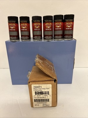 House of Kolor Justin Kustom Military Gray Hobby Paint Lot of 6 1 Oz ...