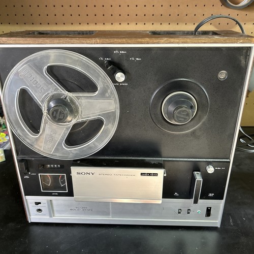 SONY TC-355 Solid State Three Head Stereo Taperecorder. Reel To Reel | eBay