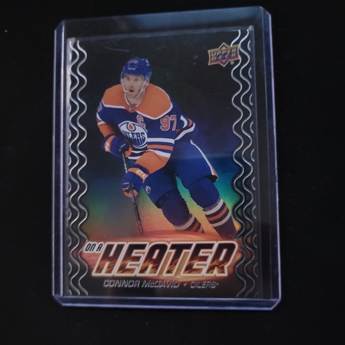 2024-25 Upper Deck Series 2 Connor McDavid On A Heater Black Parallel ...