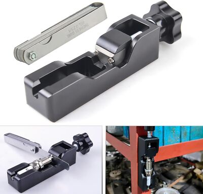 Universal Spark Plug Gap Tool 32 Blades Metric Feeler Gauge Gap Filler ...