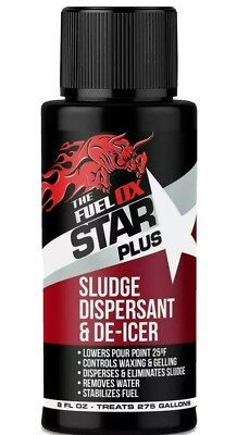 Four(4) Fuel Ox Star-Plus Heating Oil Treatment & AntiGel Treats of ...