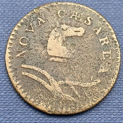 New Jersey Colonial Copper Token ~ Nova Caesarea ~ Better Grade #41562 ...