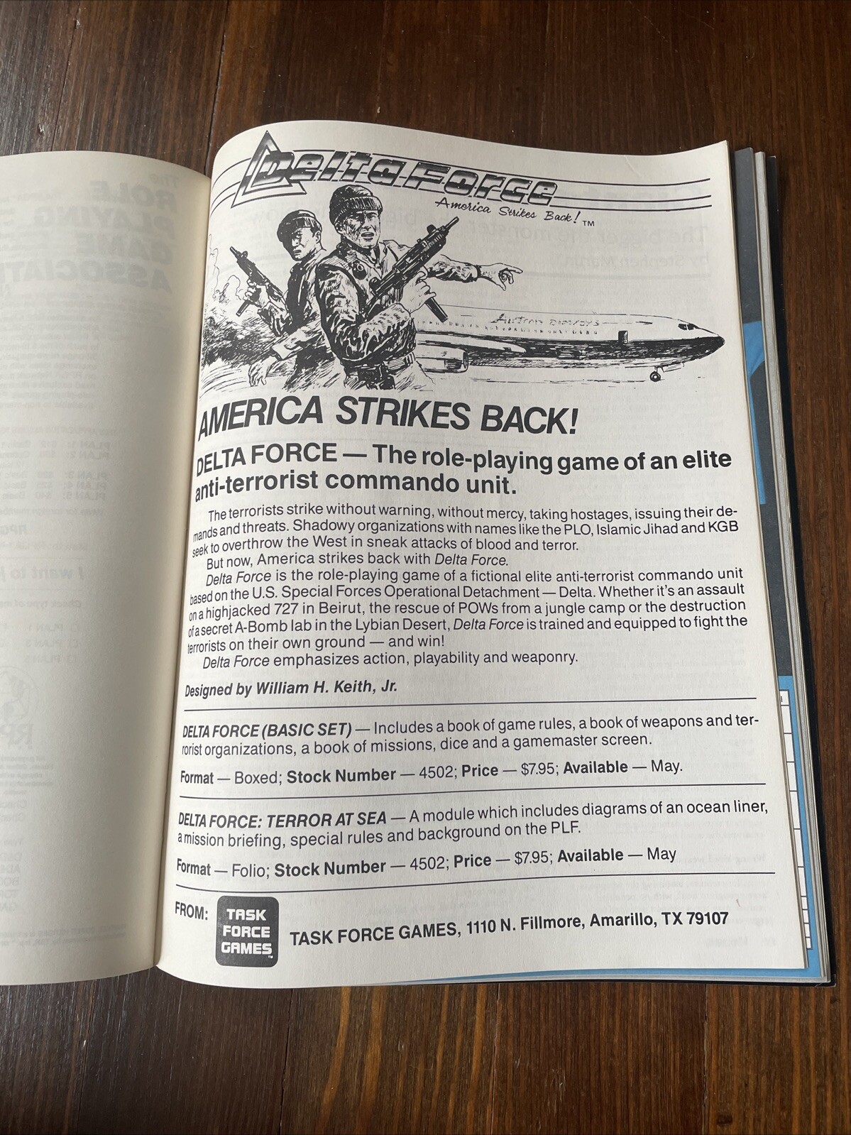 Dragon Magazine Issue #109 Poster Agent 13 AD&D TSR RPG Marvel ...