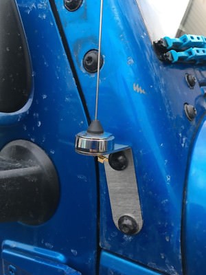 NMO Antenna MOUNT BRACKET ~ 2007-2017 Jeep JK Wrangler ~ Passenger ...