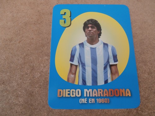 DIEGO MARADONA, TRADING ROOKIE CARD, COLLECTOR (JT29) | eBay