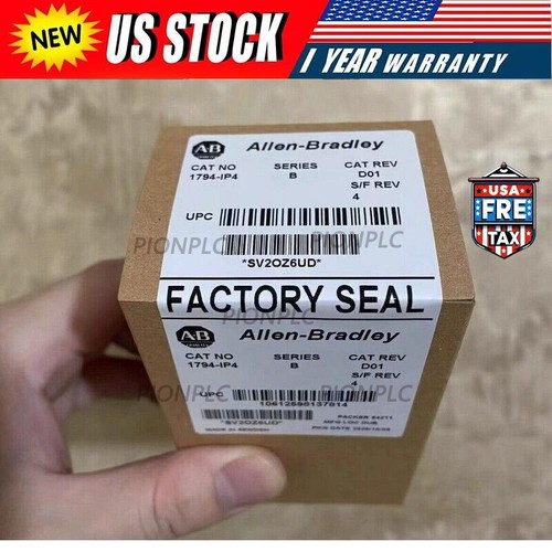 New Factory Sealed Allen Bradley 1794-IP4 SER B Flex I/O Digital Output ...