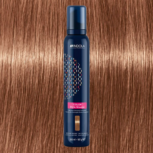 Indola Colour Mousse For Hair. All colours stocked. Temporary Hair ...