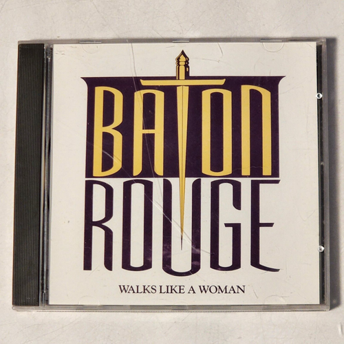 BATON ROUGE WALKS LIKE A WOMAN SINGLE CD PROMO COPY 1990 ATLANTIC ...