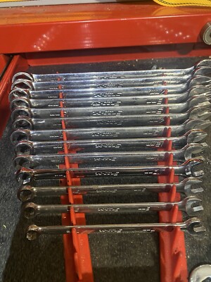 Snap On Tools Combination Wrench Spanner Set Metric 13 Piece | eBay UK