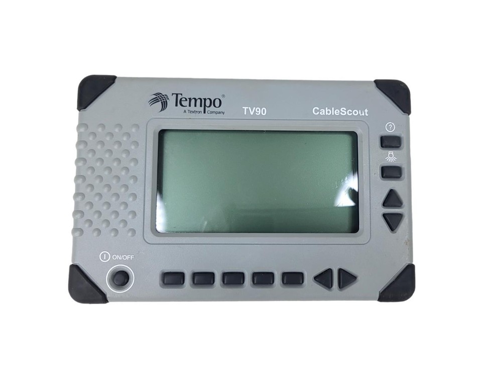 Tempo CableScout TV90 Coax CATV TDR Cable Tester | eBay