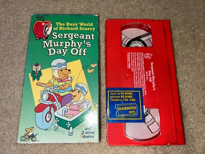BUSY WORLD OF RICHARD SCARRY: SERGEANT MURPHY'S DAY OFF ANIMATED Town ...