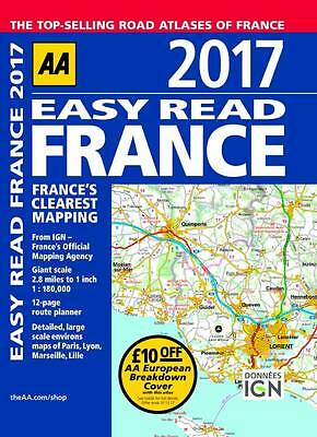 AA Easy Read France: 2017 (Paperback, 2016) for sale online | eBay UK