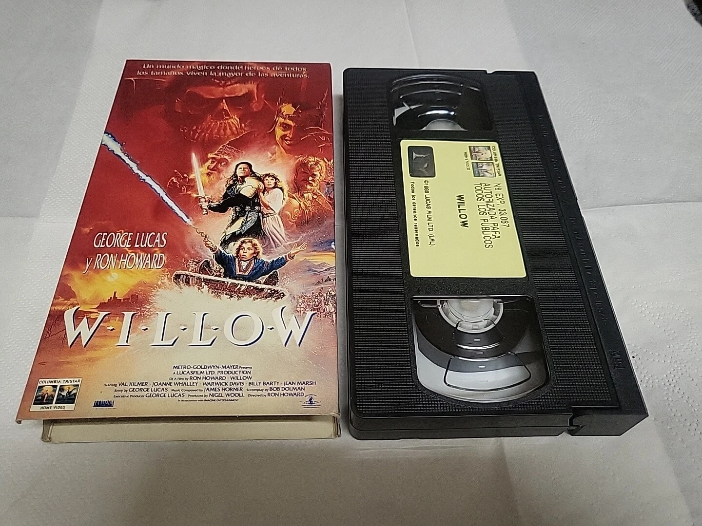 Vhs Willow Spanish Edición Española Tape Very Rare Lucasfilm | eBay