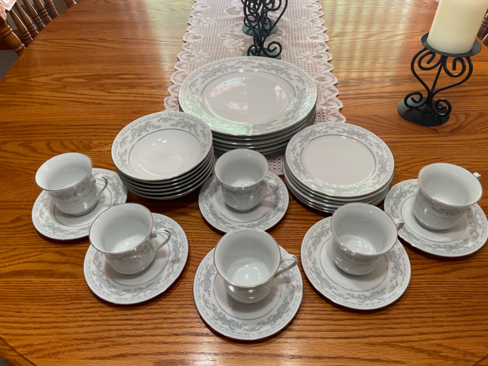 Vintage SOMERSET by EXCEL CHINA DINNERWARE 6 place setting | eBay