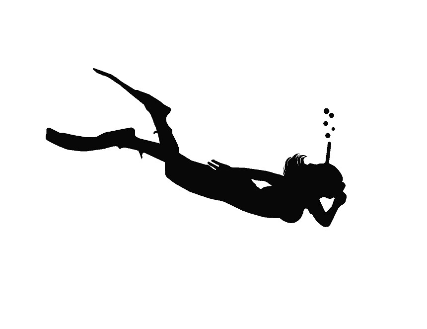 Scuba Diver Outline Scuba Diving Vacation Packages Tours And
