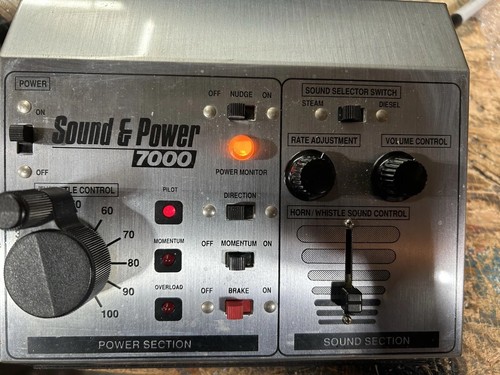 MRC Sound and Power 7000 Model Train Transformer Controller ONLY Tested ...