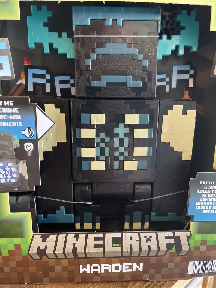 Boxed Minecraft Warden Action Figure Lights NIB | eBay