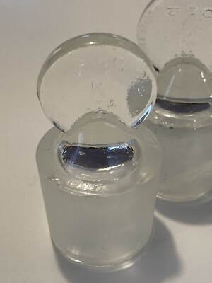 Lab Glassware - Penny Head Ground Glass Stoppers