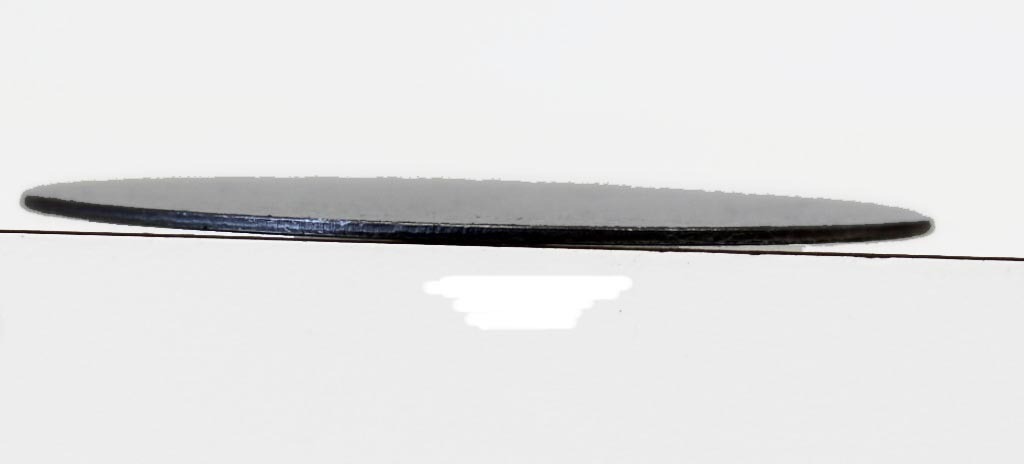 4" Dia Flat Metal Plates Discs Round .0478 Thickness STEEL 18 gauge CR ...