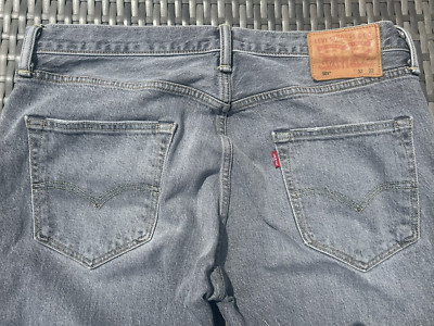 Men's Vintage Grey Levi's 501 'Red Label' Jeans, W32 L32 | eBay UK