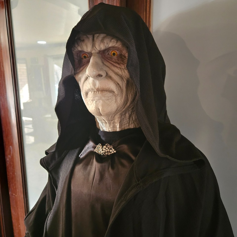 EMPEROR PALPATINE starwars life sized statue horror figure | eBay