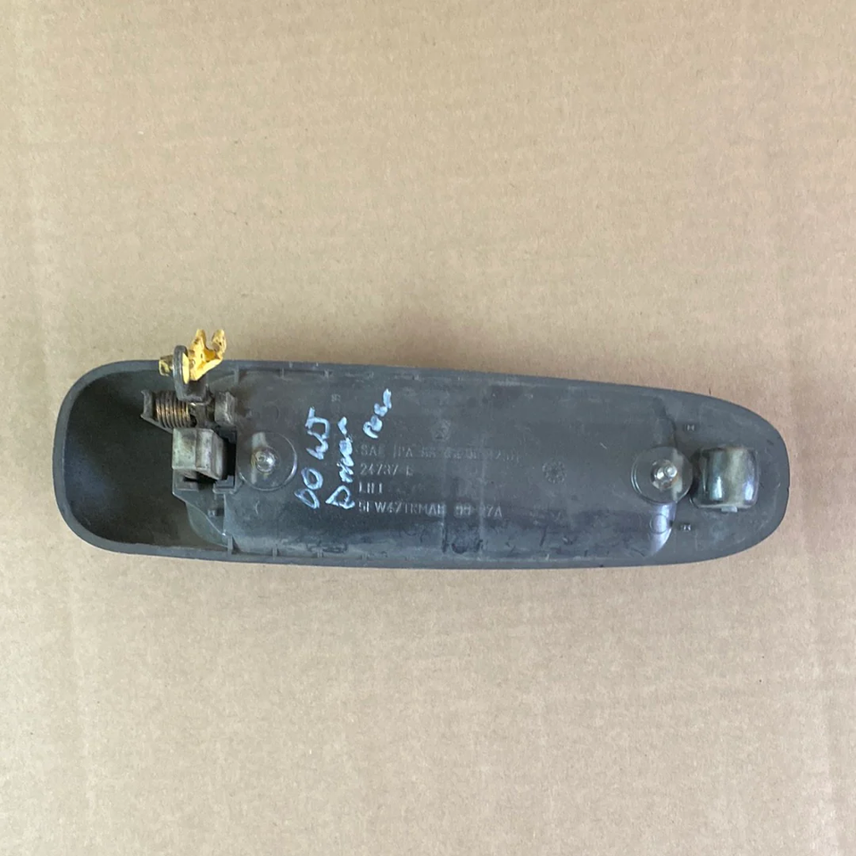 5FW47ZDRAC Graphite Metallic Clear Coat DS Rear Exterior Door Handle ...